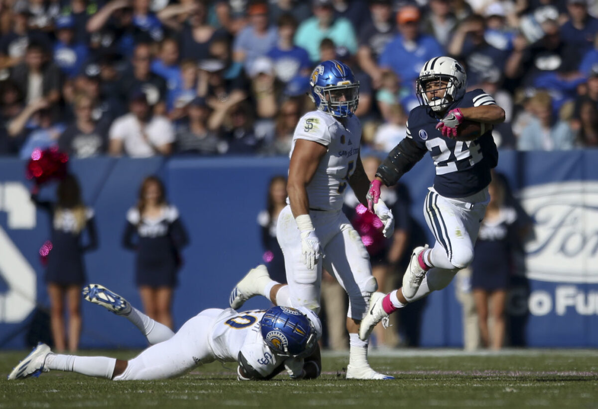 BYU football running back KJ Hall ends gridiron career | News, Sports ...